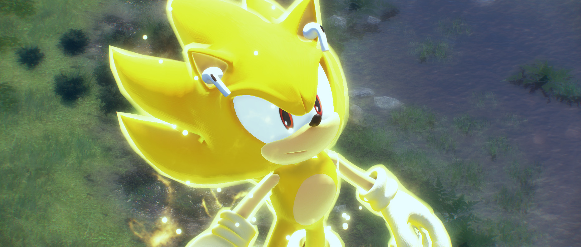AirPods Sonic Mod for Sonic Frontiers | Frontiers Mods