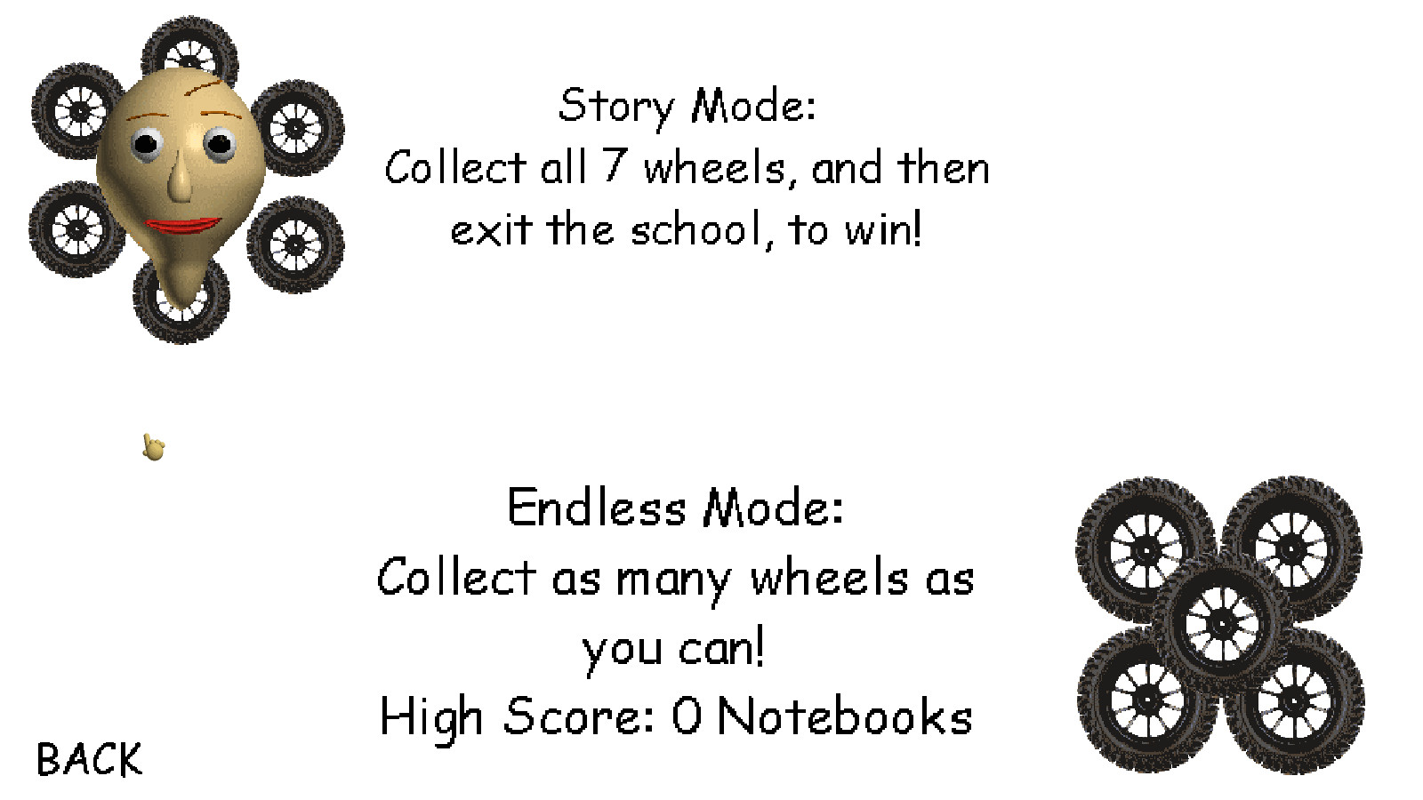 Baldi's In A Go-kart Mod for Baldi's Basics | Baldi Mods