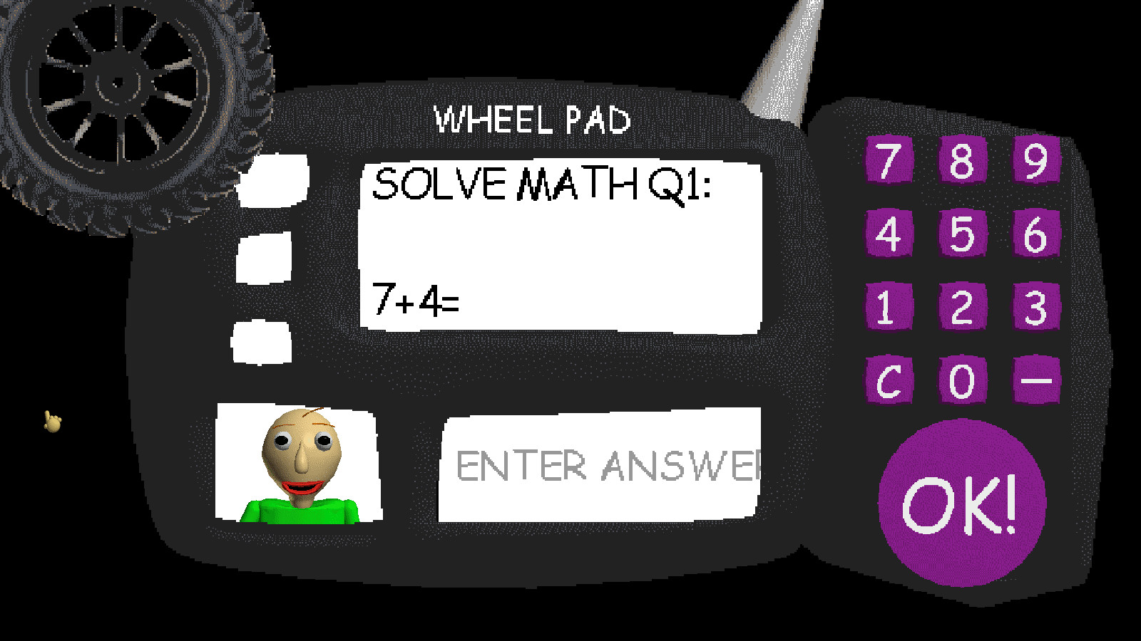 Baldi's In A Go-kart Mod for Baldi's Basics | Baldi Mods