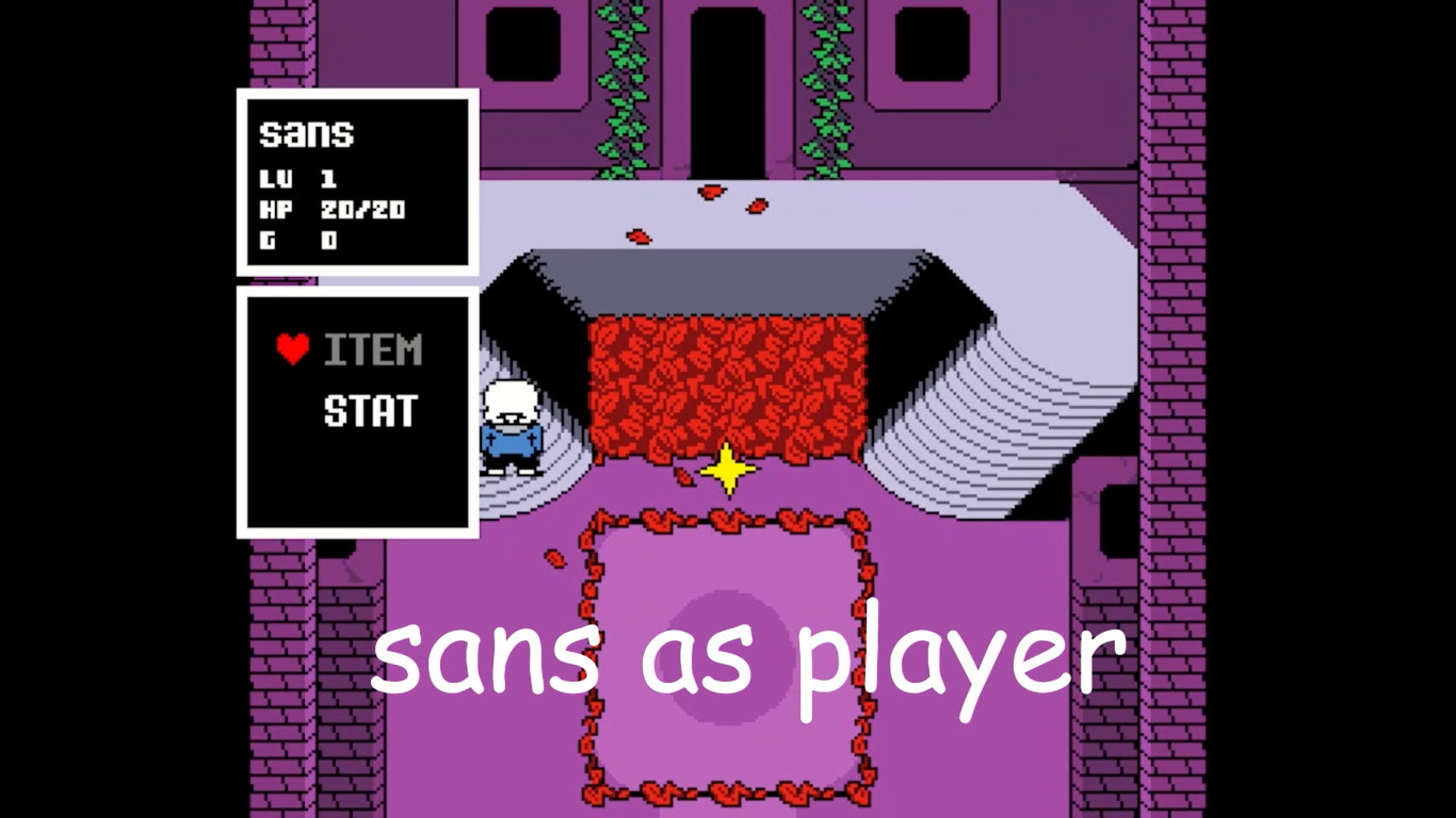 Sans as frisk Mod for UNDERTALE | UNDERTALE Mods