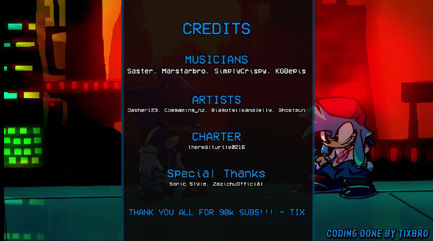 You Can't Run ENCORE | Tix Bro Mod for Friday Night Funkin' | FNF Mods