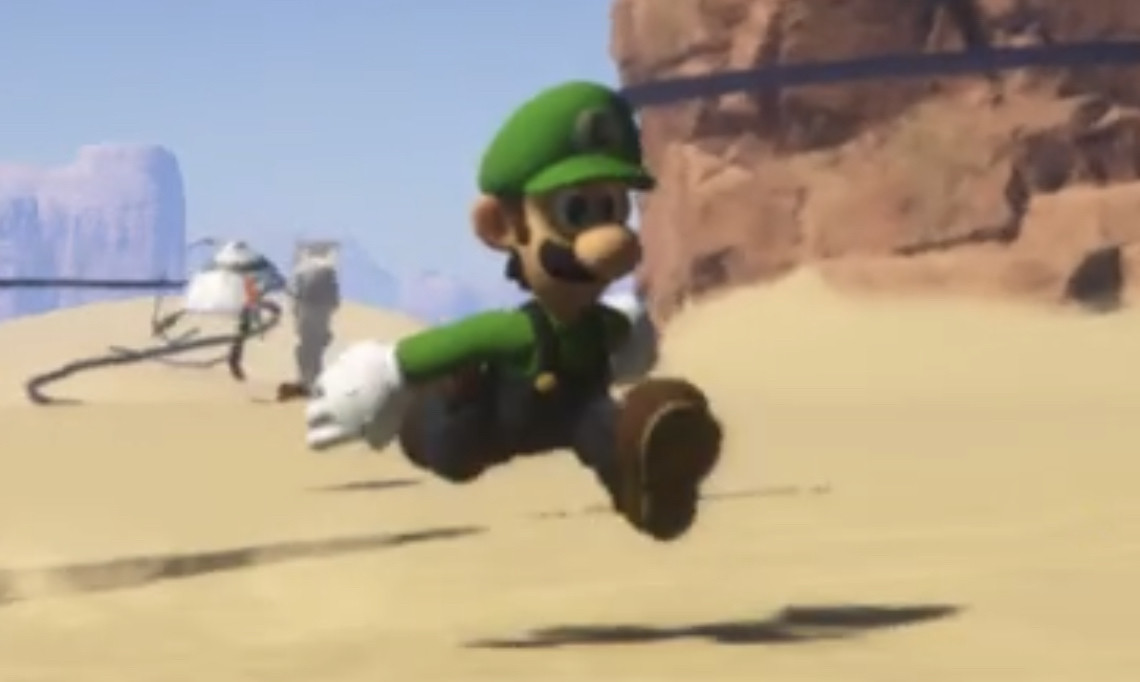 Luigi in Sonic Frontiers Mod for Sonic Frontiers | Frontiers Mods