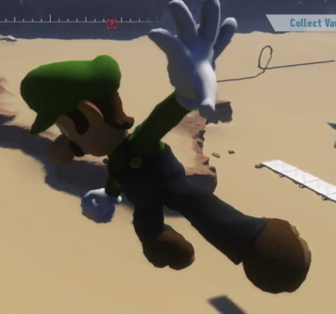 Luigi in Sonic Frontiers Mod for Sonic Frontiers | Frontiers Mods