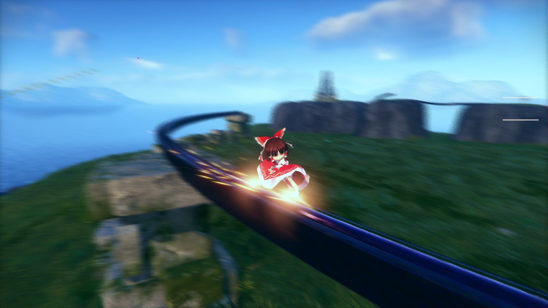 Reimu Hakurei (Gensou Skydrift Model) Mod for Sonic Frontiers | Frontiers Mods