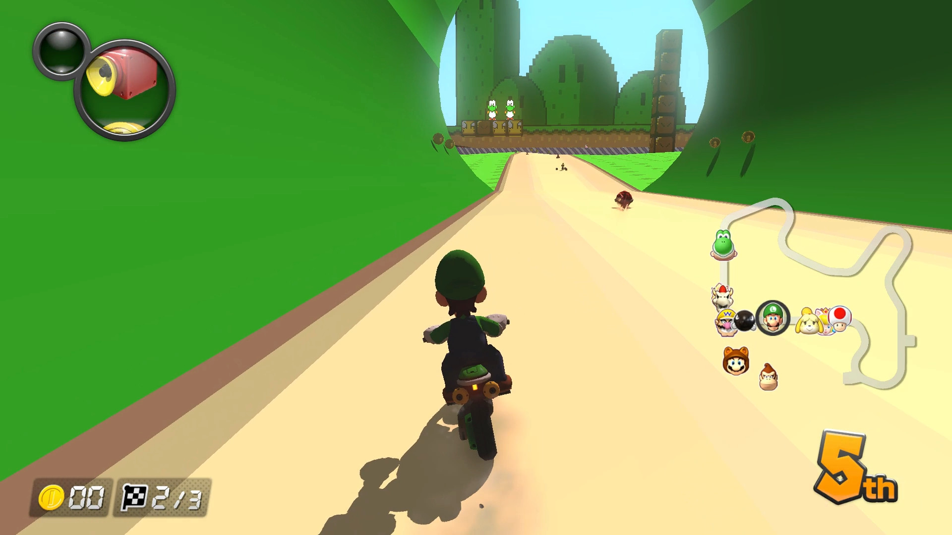 Super Mario World Raceway Mod for Mario Kart 8 Deluxe | MK8D Mods