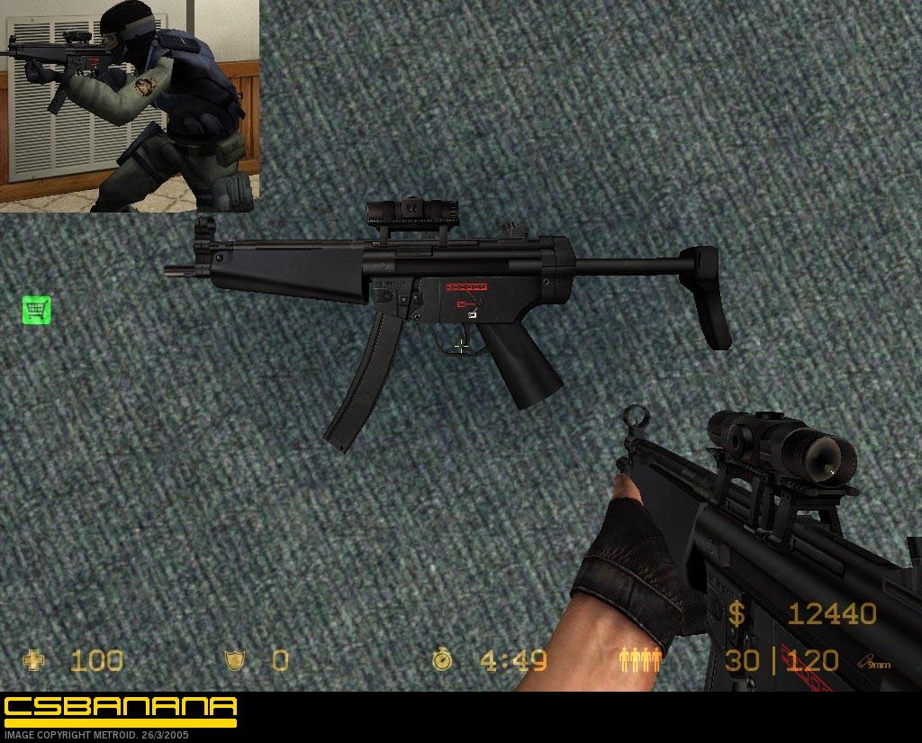 Mp5 Scoped [Counter-Strike: Source] [Mods]