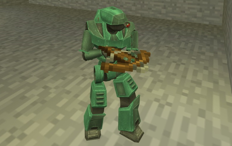 Minecraft crossbow! (JUST FOR FUN) Mod for Sven Co-op | SC Mods