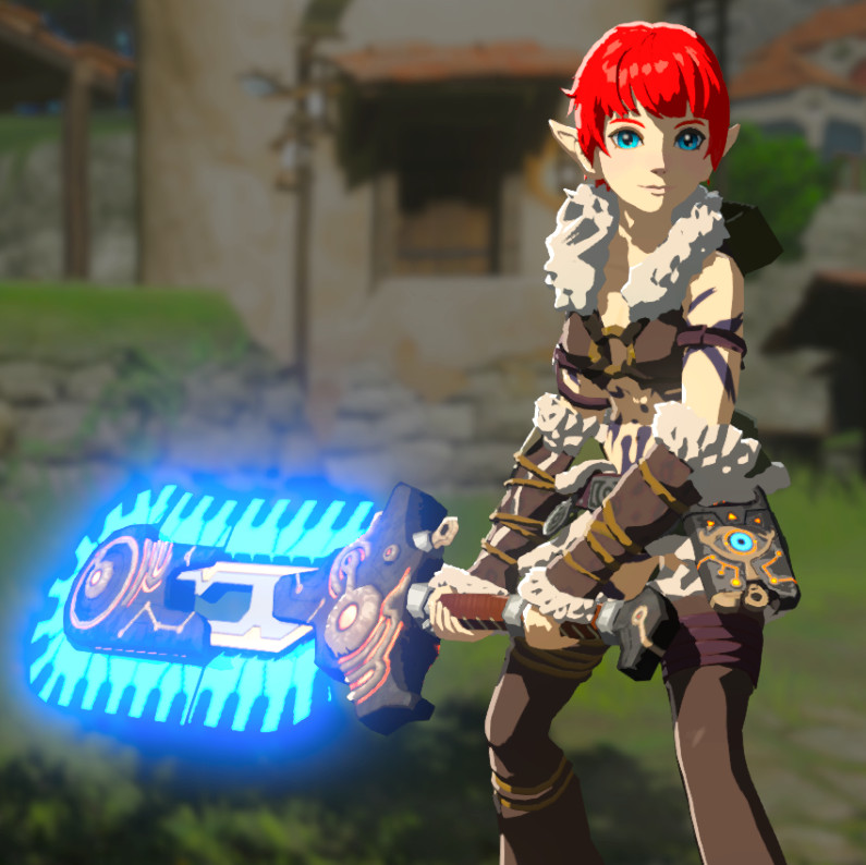 "Short" Hairstyles for Linkle 3.0 Mod for The Legend of Zelda: Breath ...