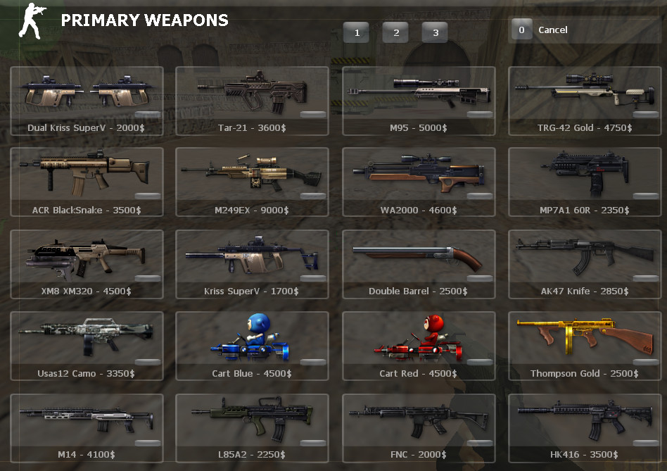 All Weapons For CSX V.6 Mod for Counter-Strike: Online | CS:O Mods