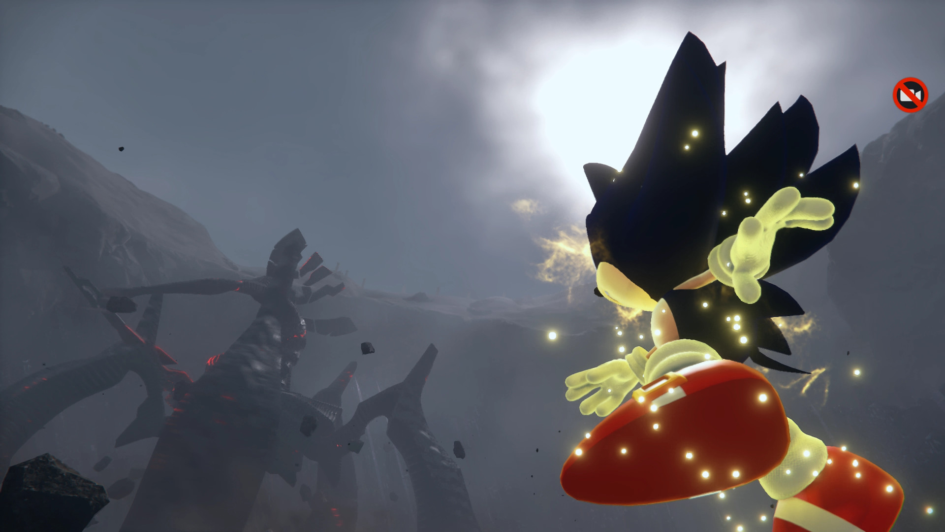 Classic Dark Sonic in Boss fights! Mod for Sonic Frontiers | Frontiers Mods