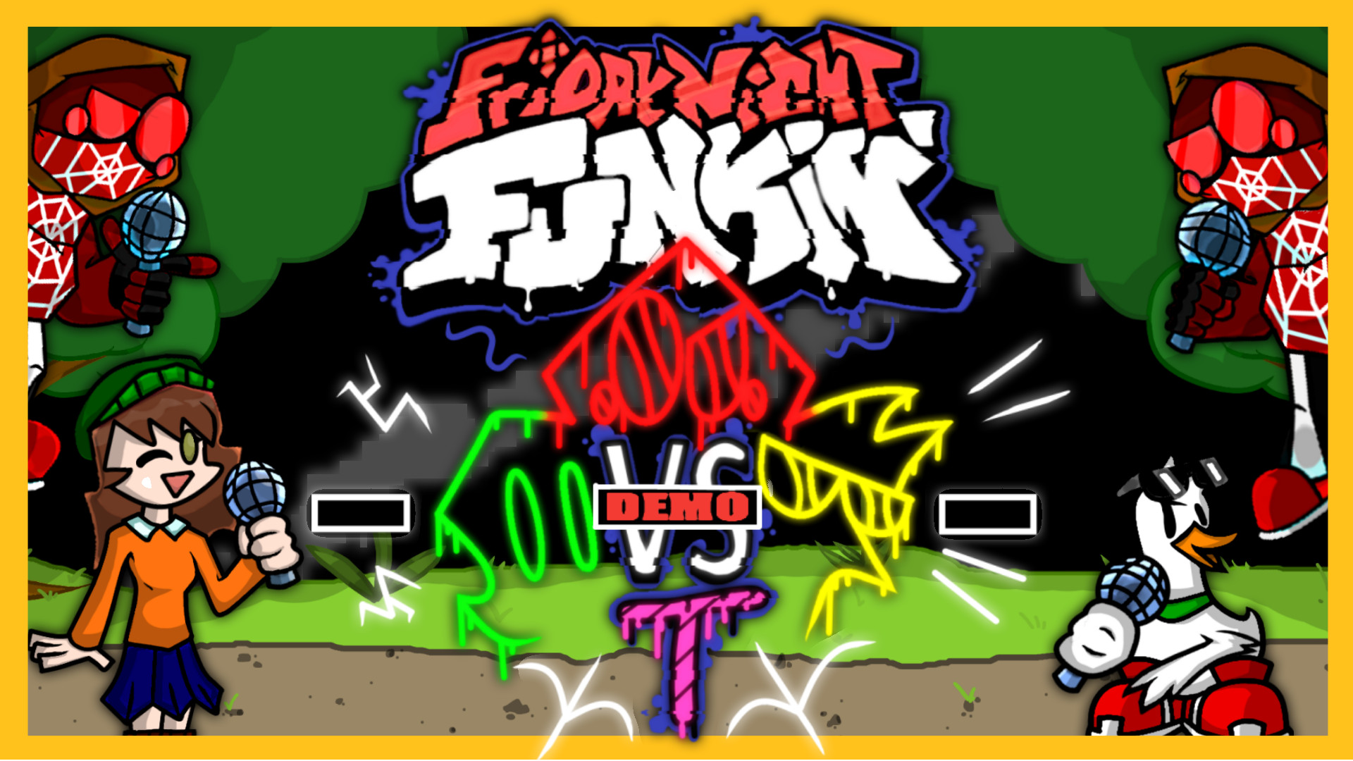V.S. T - (DEMO WEEK) Mod for Friday Night Funkin' | FNF Mods