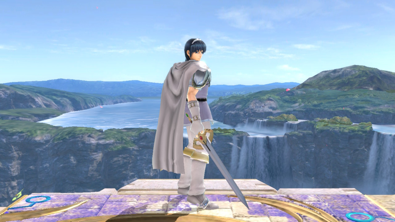Brawl Marth Recolors - White, Red, Light Blue Alts Mod for Super Smash ...