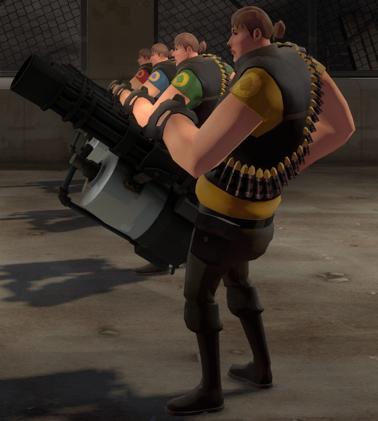 TF2C Female Heavy Mod for Team Fortress 2 Classic | TF2Classic Mods