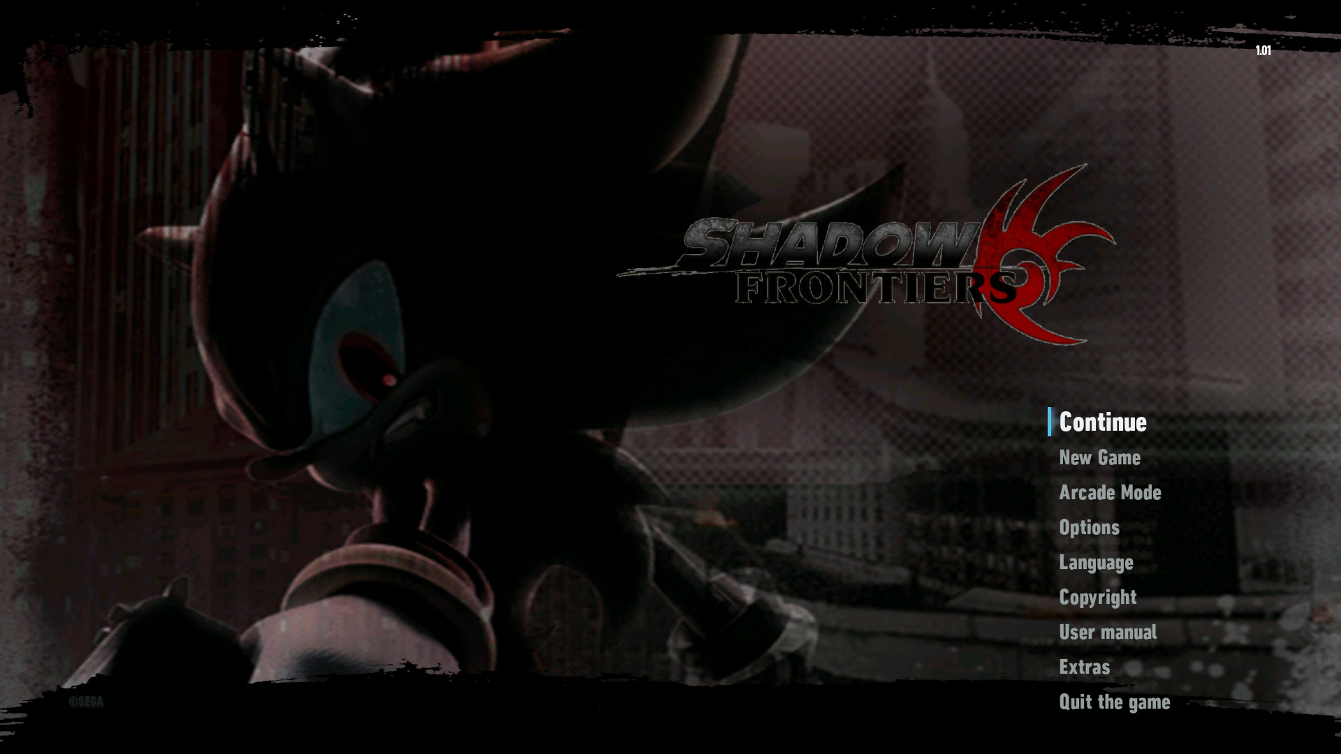 Shadow The Hedgehog Title Screen Mod for Sonic Frontiers | Frontiers Mods