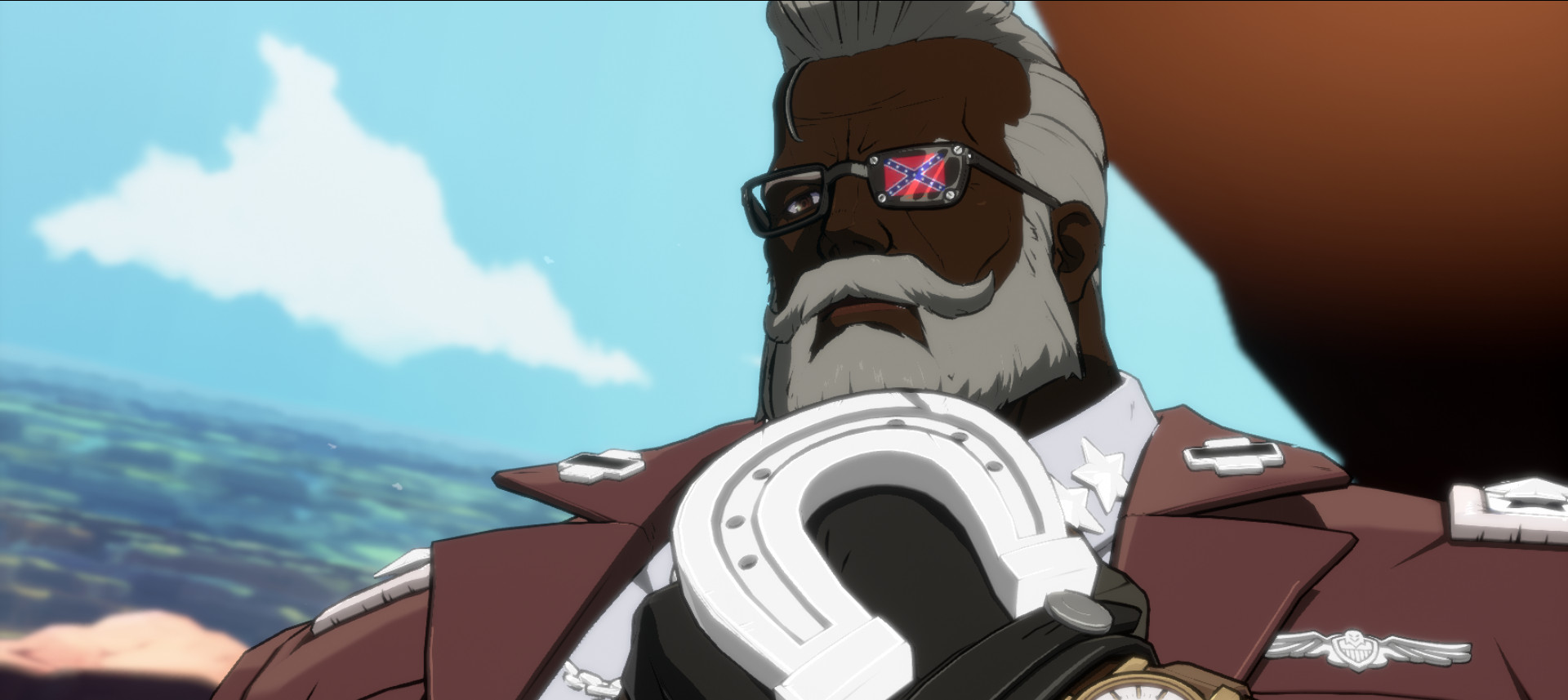Uncle Ruckus Goldlewis Mod for GUILTY GEAR -STRIVE- | GGST Mods
