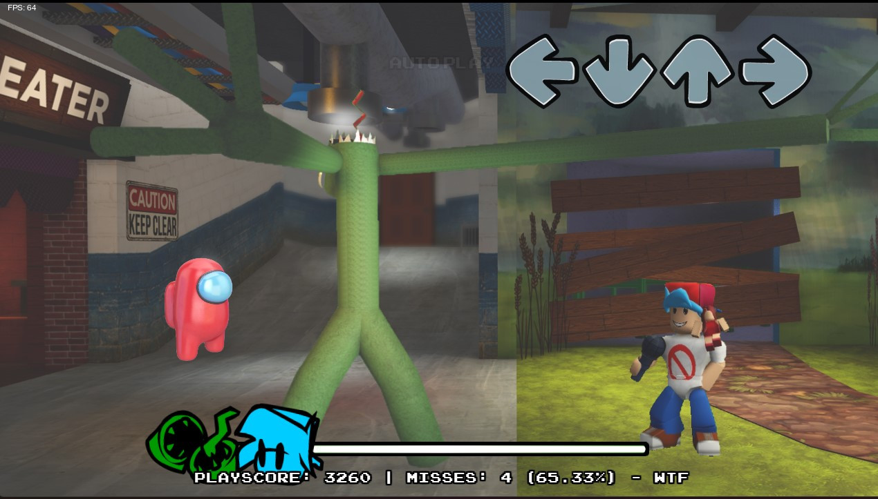 Vs Rainbow Friends V2 Fanmade Mod for Friday Night Funkin' | FNF Mods
