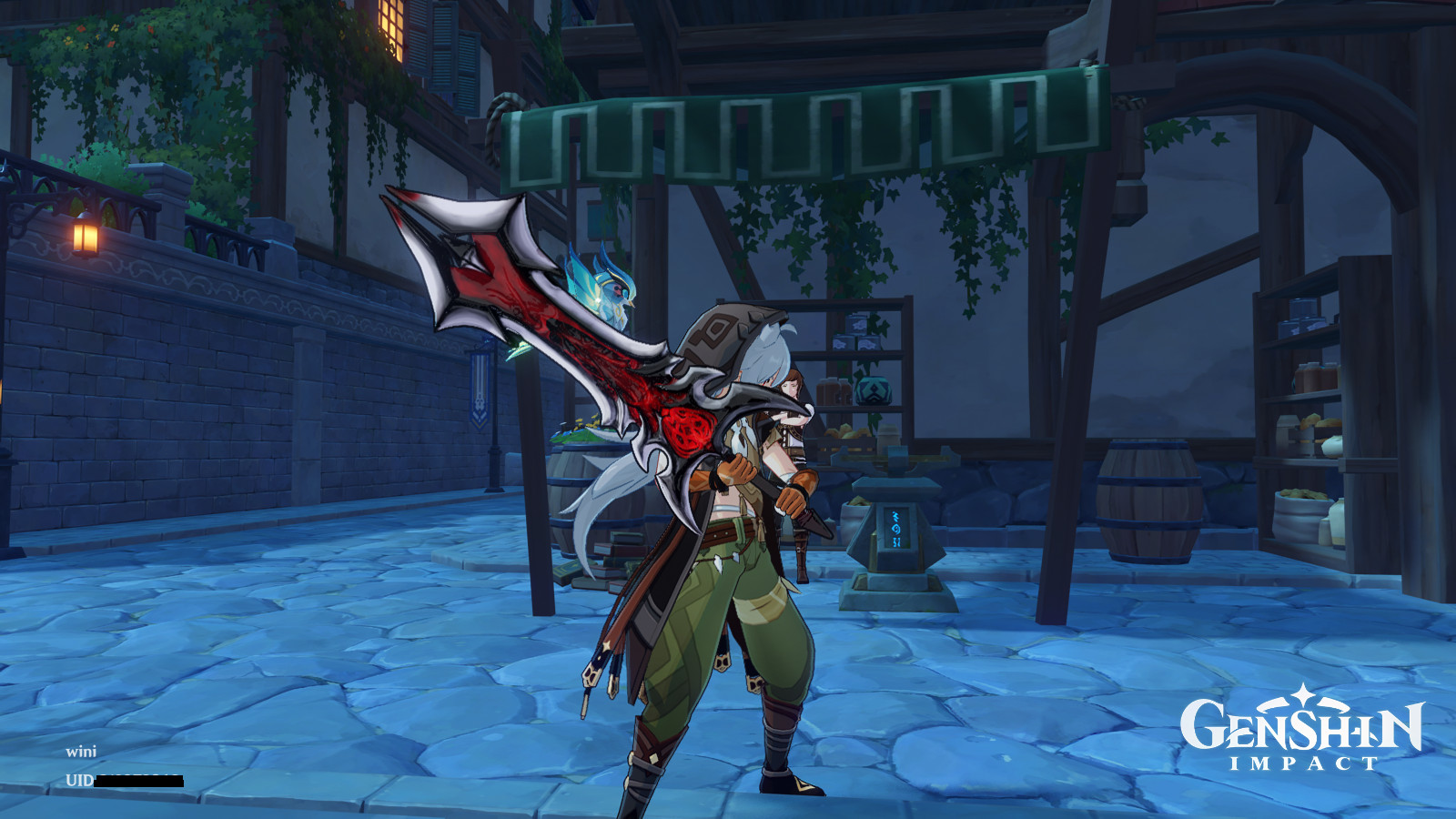 aatrox darkinsword as wolf gravestone Mod for Genshin Impact | GI Mods