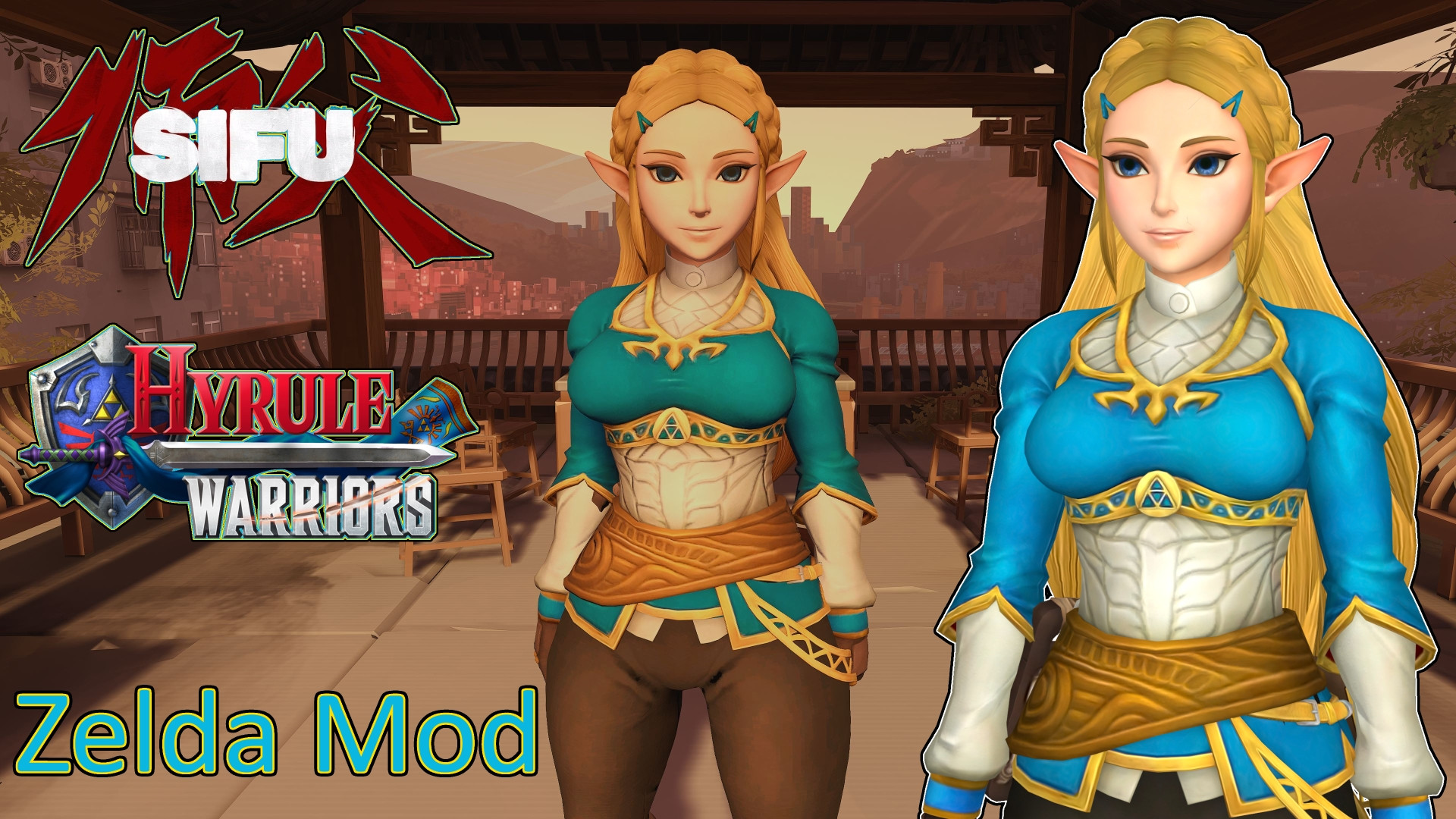 Sifu Hyrule Warriors Zelda BOTW Mod Mod for Sifu | Sifu Mods