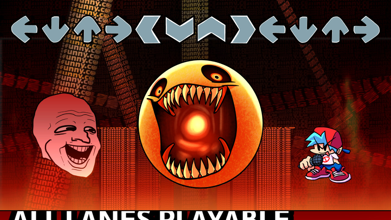 Legacy 12-Key Re-Chart (All Lanes Playable) Mod for Friday Night Funkin ...