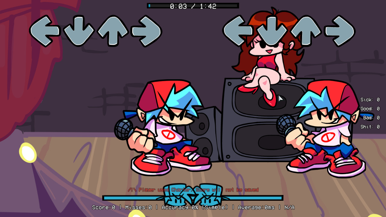 Left Side Boyfriend Mod for Friday Night Funkin' | FNF Mods