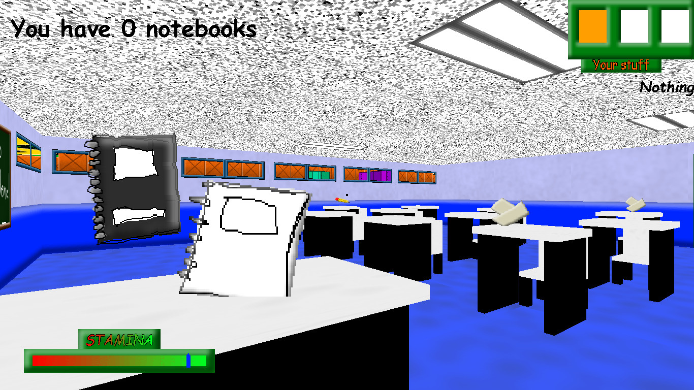 Sponge basic (the remak) [Baldi's Basics] [Mods]