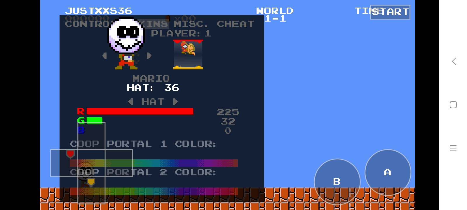 some hats by my friend[AE] Mod for Mari0 | Mari0 Mods