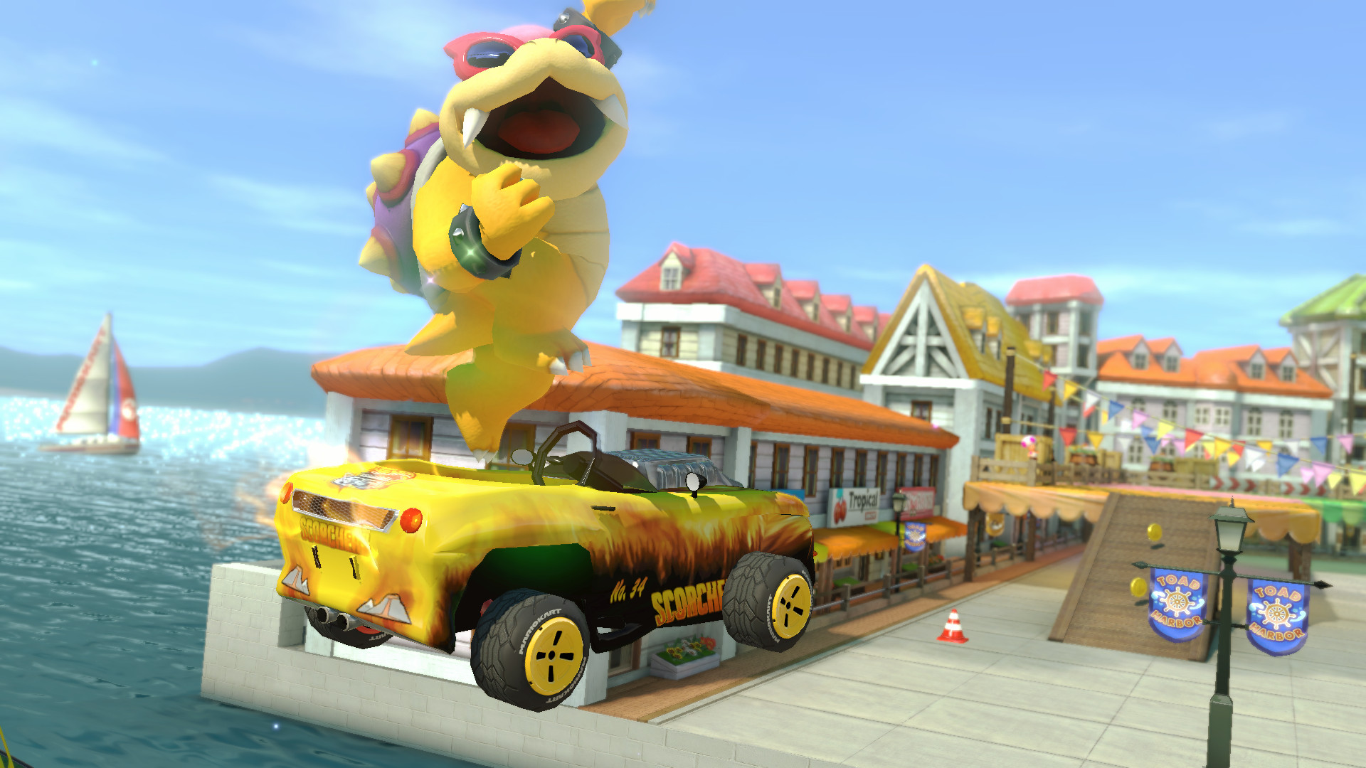 Hot Wheels Silhouette II over Steel Driver Mod for Mario Kart 8 Deluxe ...