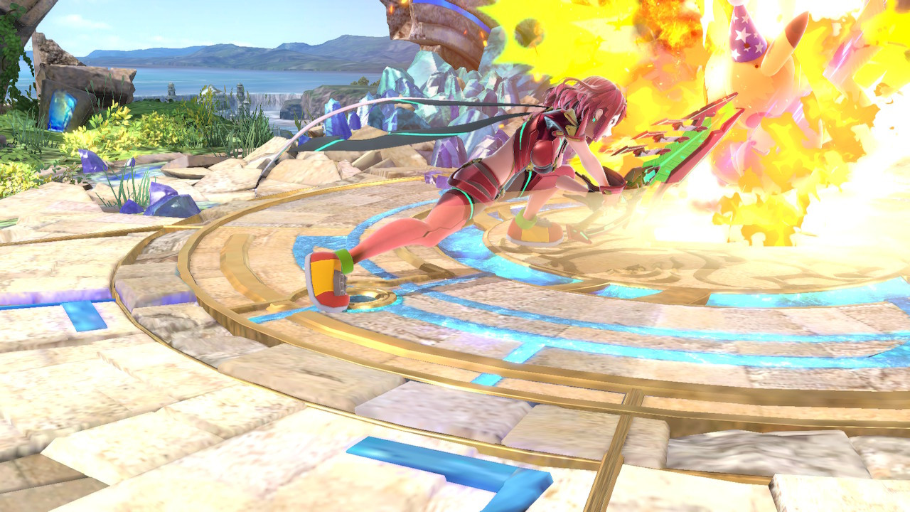 Pyra and Mythra With Sonic & Knuckles Shoes Mod for Super Smash Bros ...