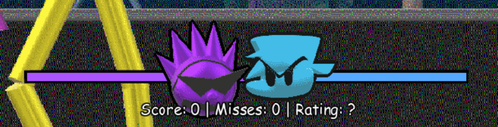 FNF VS KIRBY DAVE BUT ICON ARE 3D [Friday Night Funkin'] [Mods]