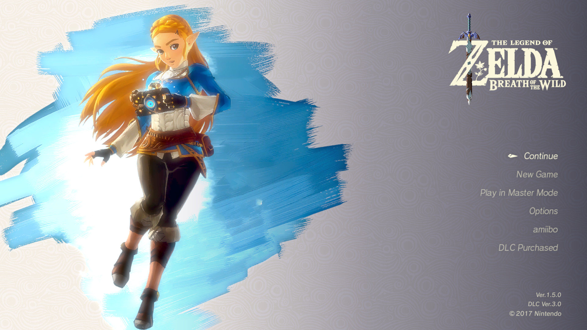 Zelda Title Screen Mod for The Legend of Zelda: Breath of the Wild ...