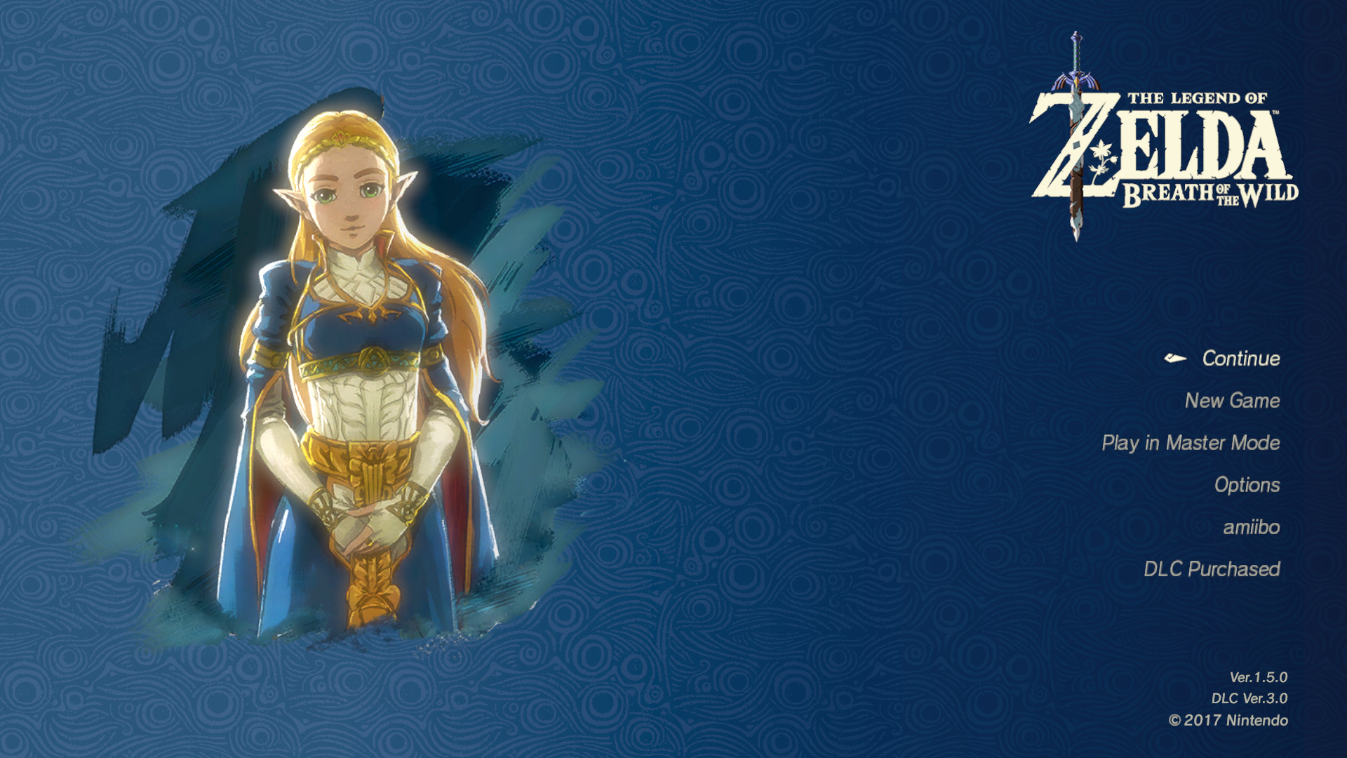 Zelda Title Screen Mod for The Legend of Zelda: Breath of the Wild ...