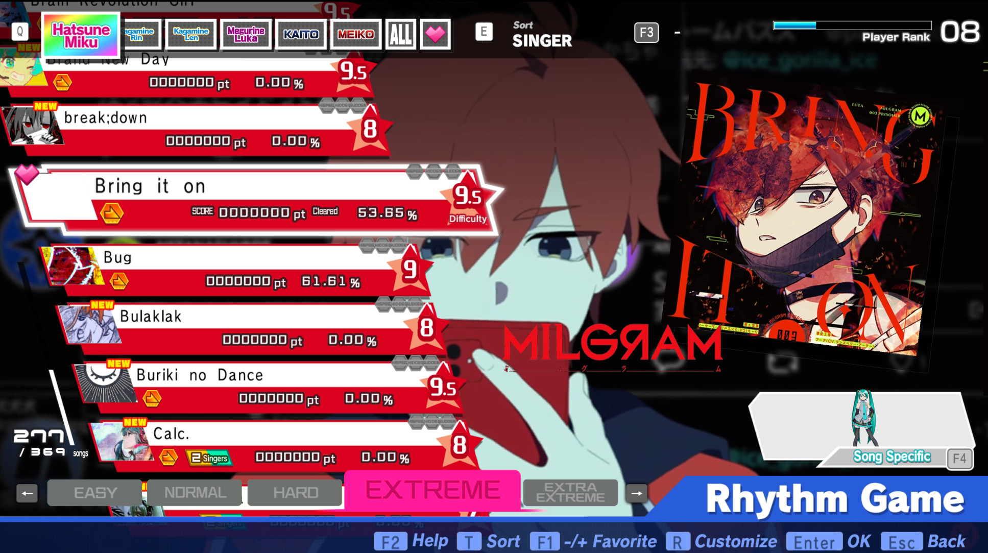 Melonlads Milgram Pack Mod for Hatsune Miku: Project DIVA Mega Mix+ ...