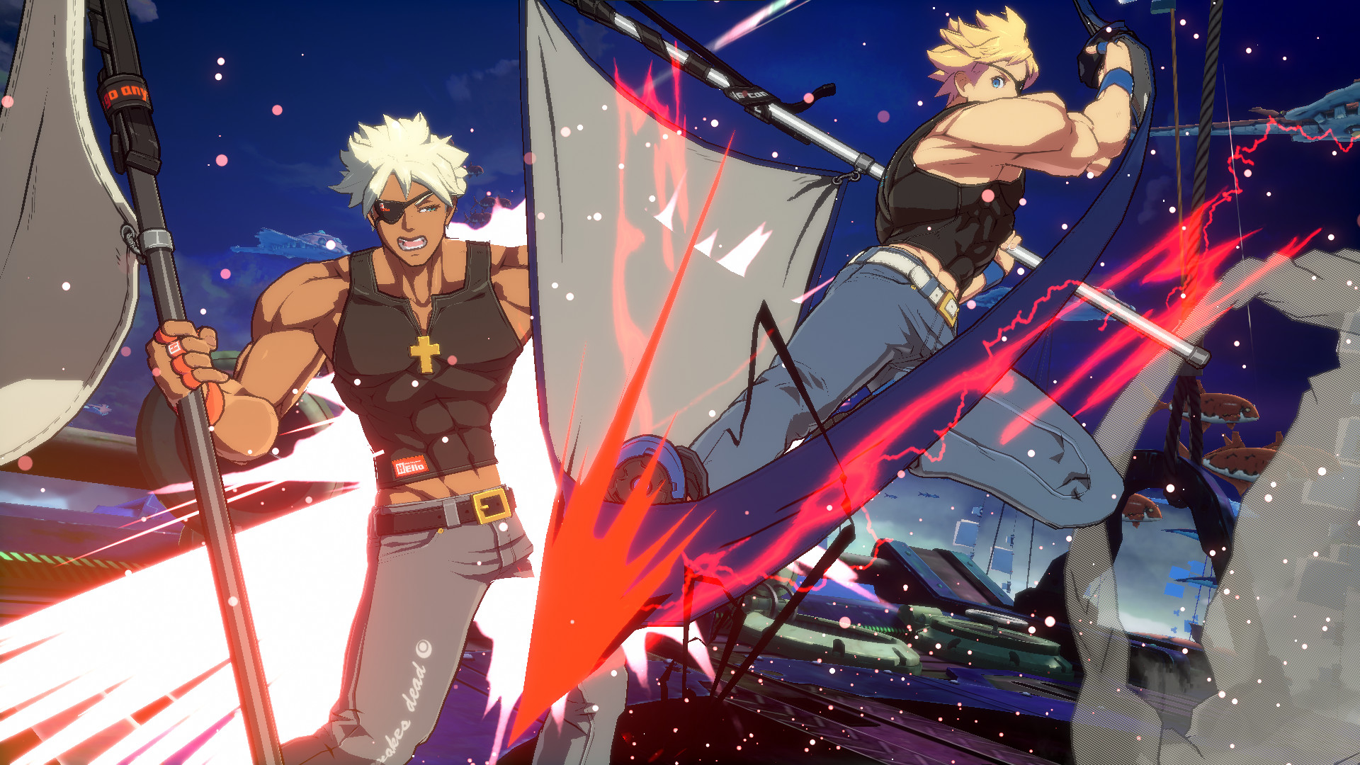 Coatless Sin Kiske Mod for GUILTY GEAR -STRIVE- | GGST Mods