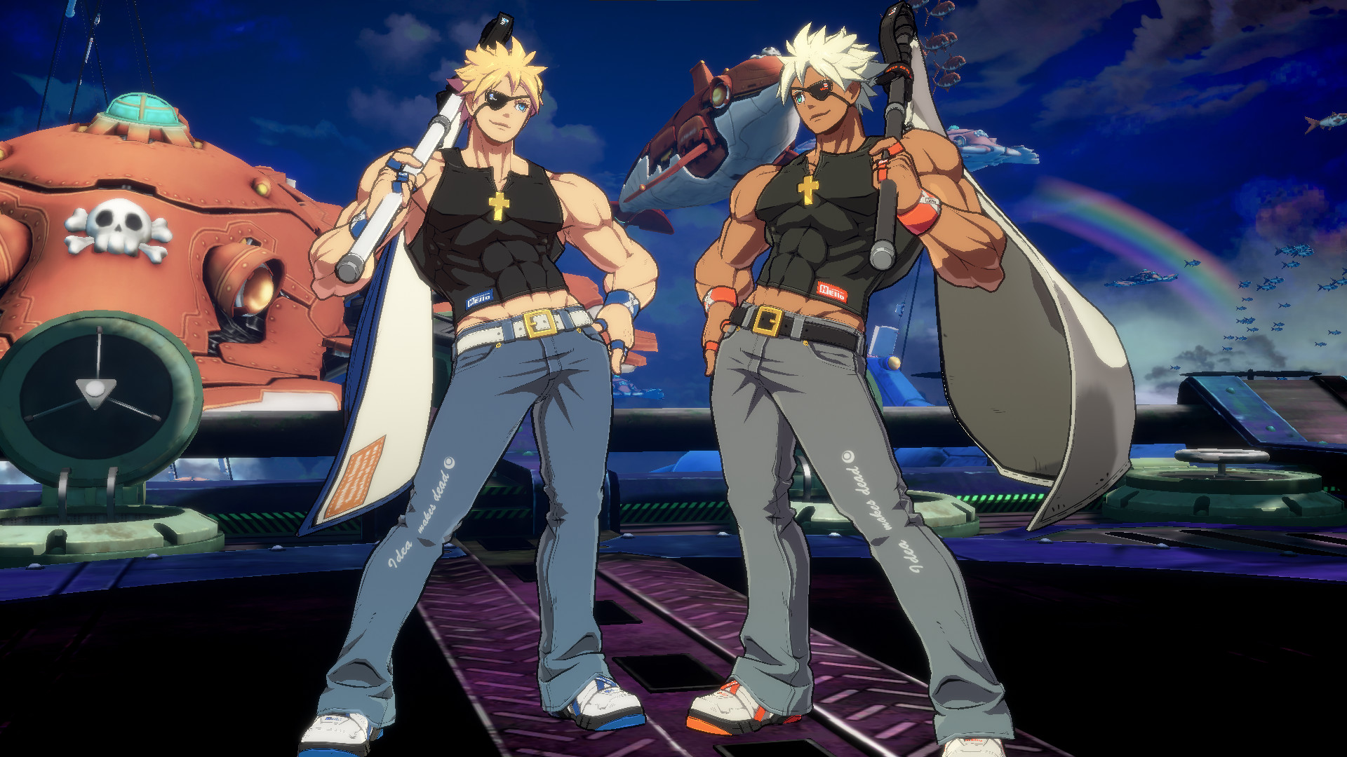 Coatless Sin Kiske Mod for GUILTY GEAR -STRIVE- | GGST Mods