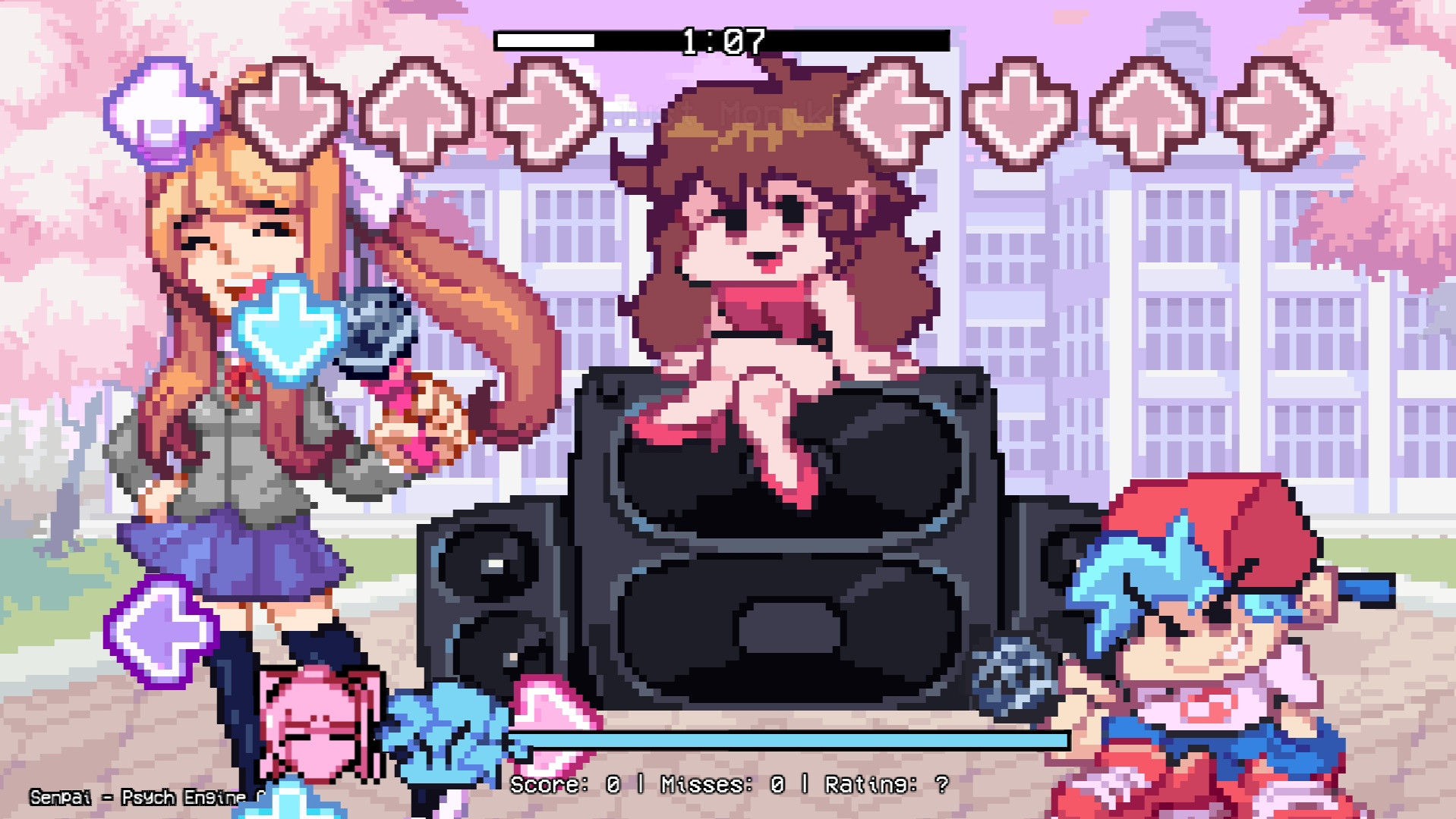 [FANMADE] Doki Doki Takeover - Just Monika Mod for Friday Night Funkin ...