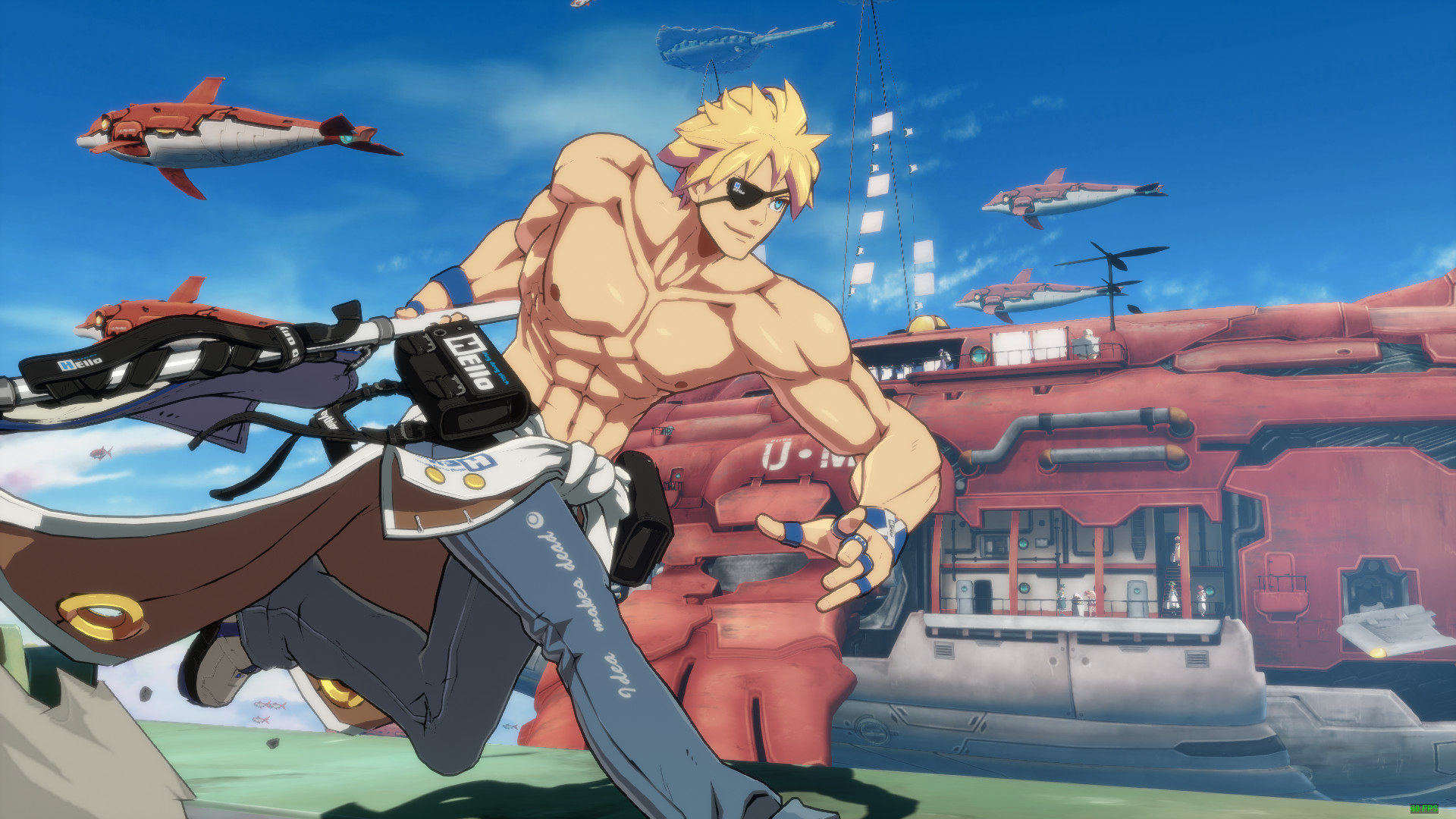 Shirtless Sin Mod for GUILTY GEAR -STRIVE- | GGST Mods