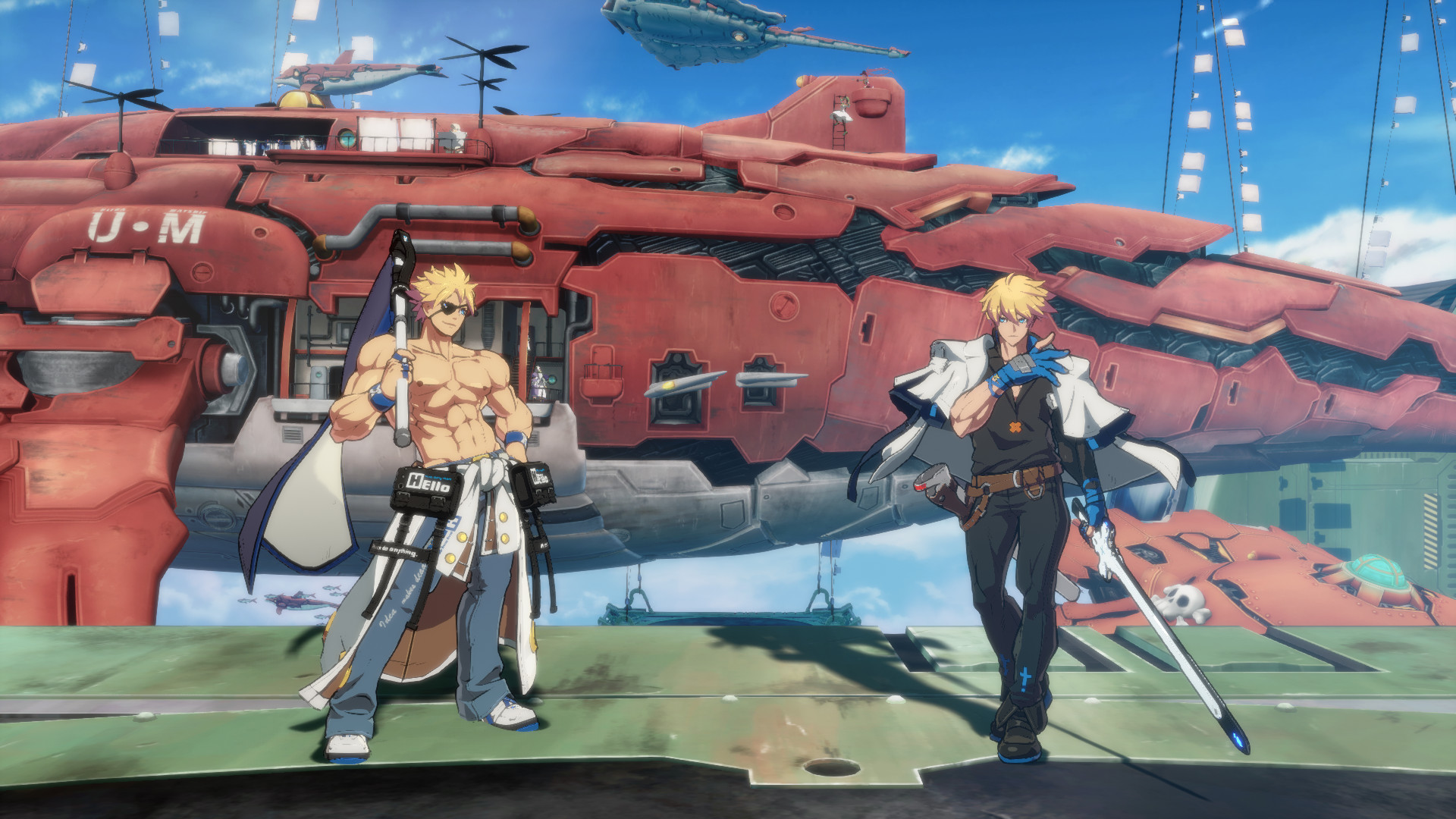 Shirtless Sin Mod for GUILTY GEAR -STRIVE- | GGST Mods