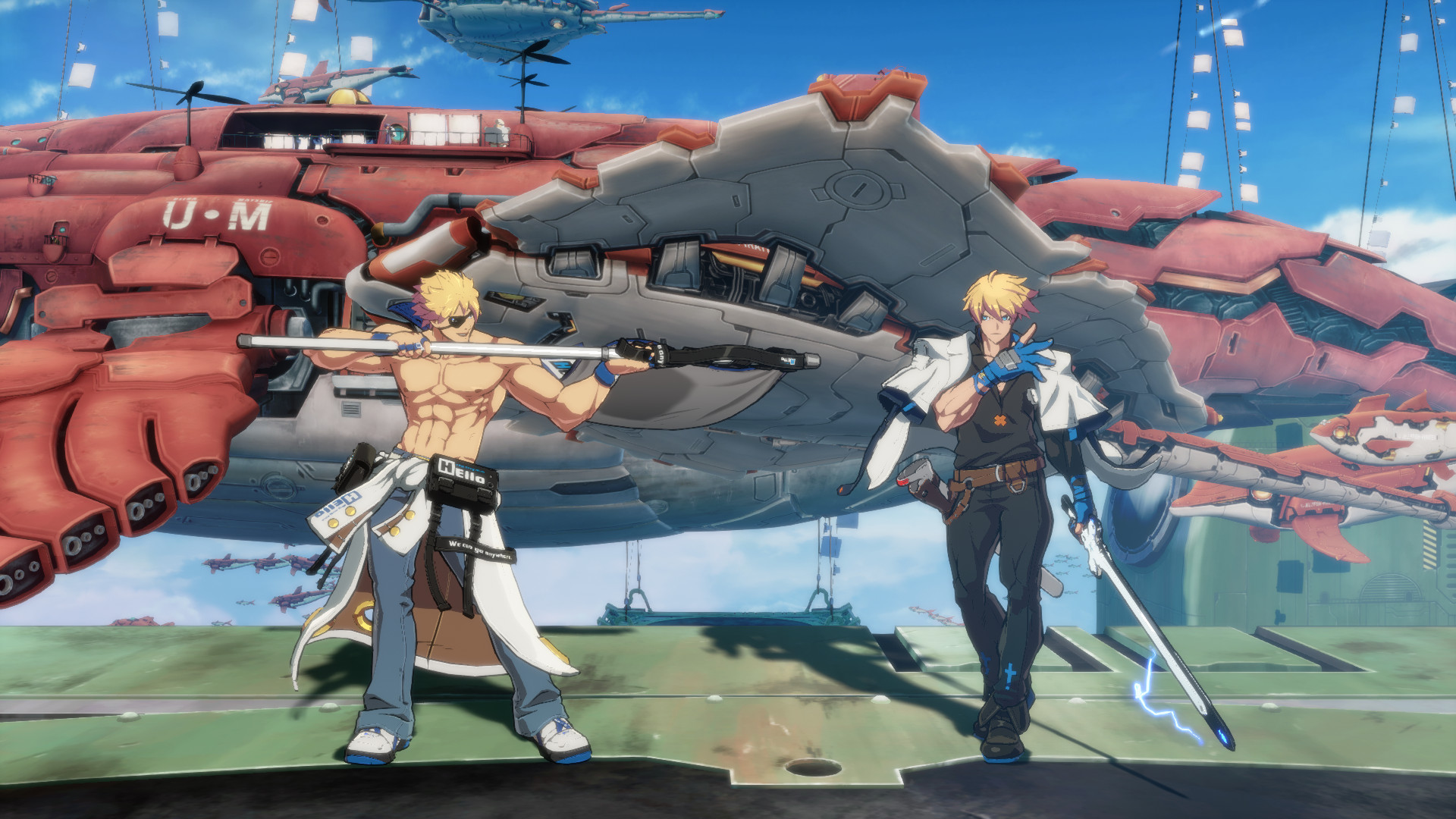 Shirtless Sin Mod for GUILTY GEAR -STRIVE- | GGST Mods
