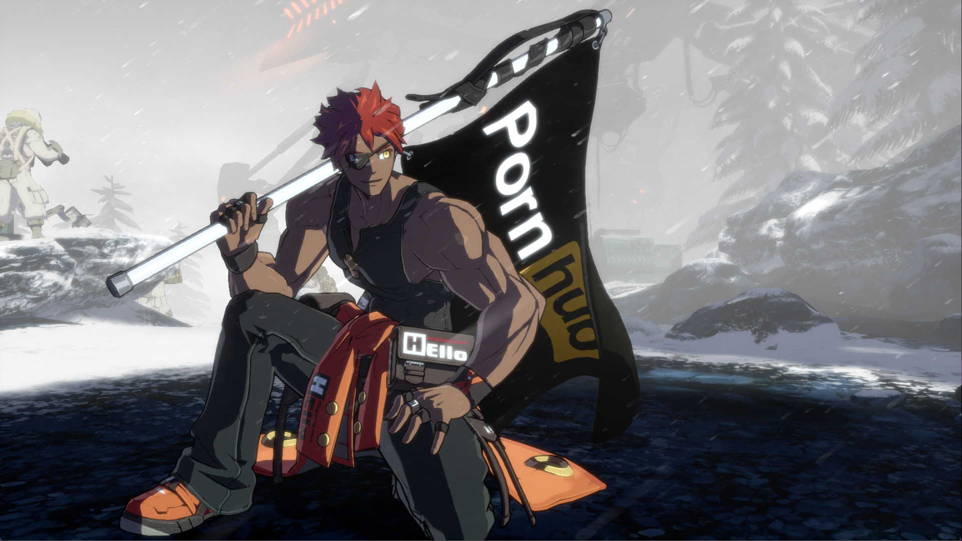The Hub Flag (Sin Kiske) Mod for GUILTY GEAR -STRIVE- | GGST Mods