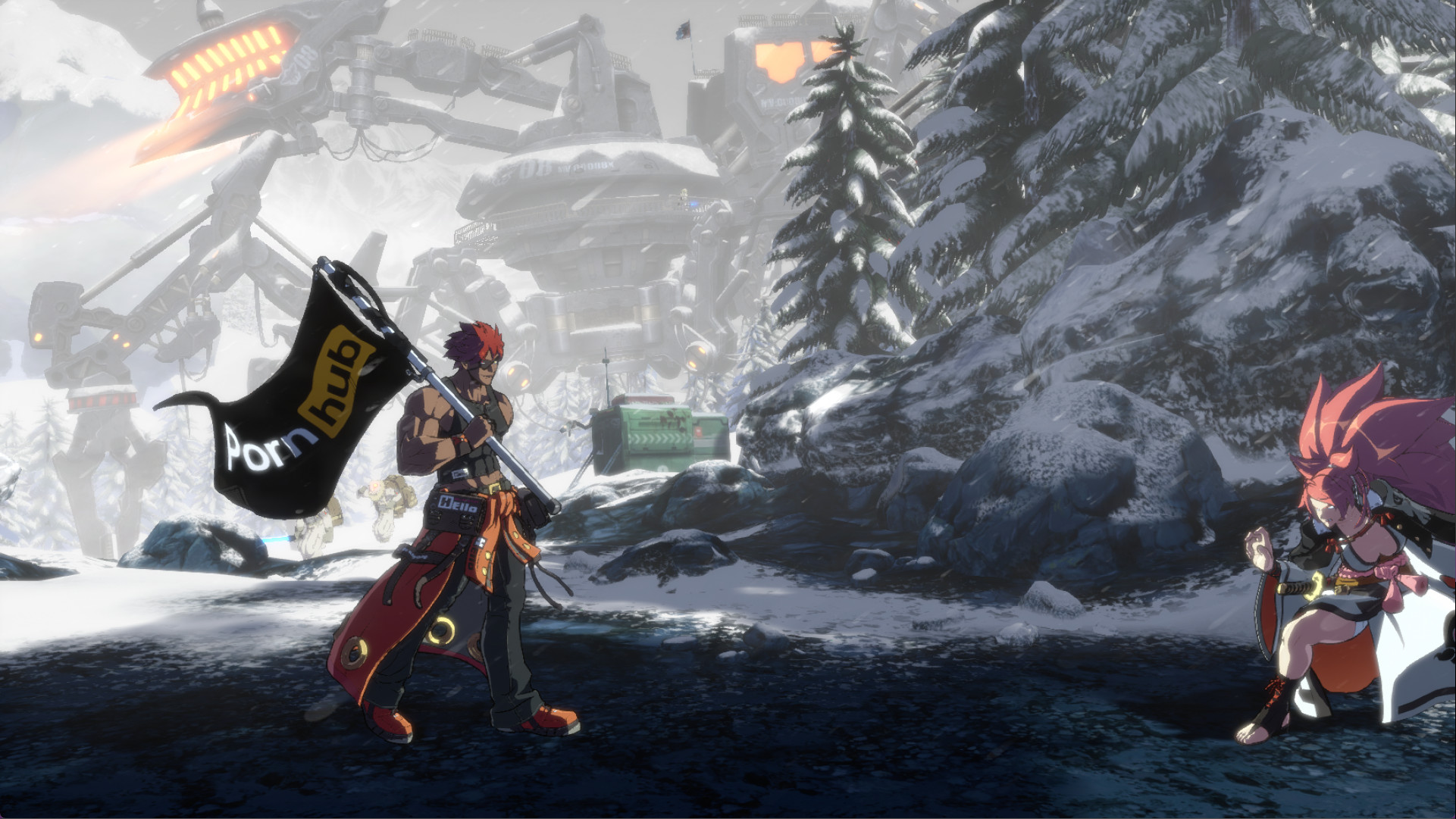 The Hub Flag (Sin Kiske) Mod for GUILTY GEAR -STRIVE- | GGST Mods