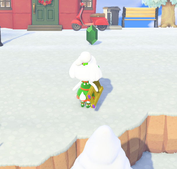 Gold Ladder And Gold Vaulting Pole Mod for Animal Crossing: New ...