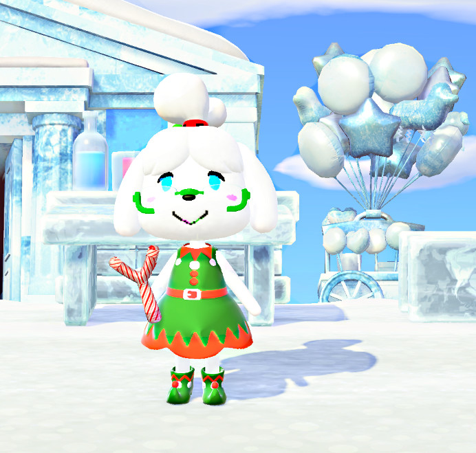 Candy Cane Tool Set Mod for Animal Crossing: New Horizons | ACNH Mods