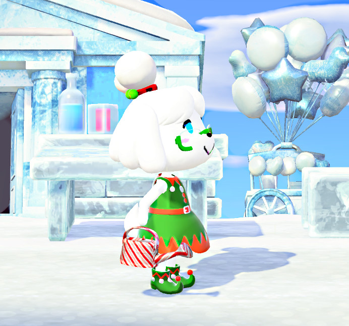Candy Cane Tool Set Mod for Animal Crossing: New Horizons | ACNH Mods