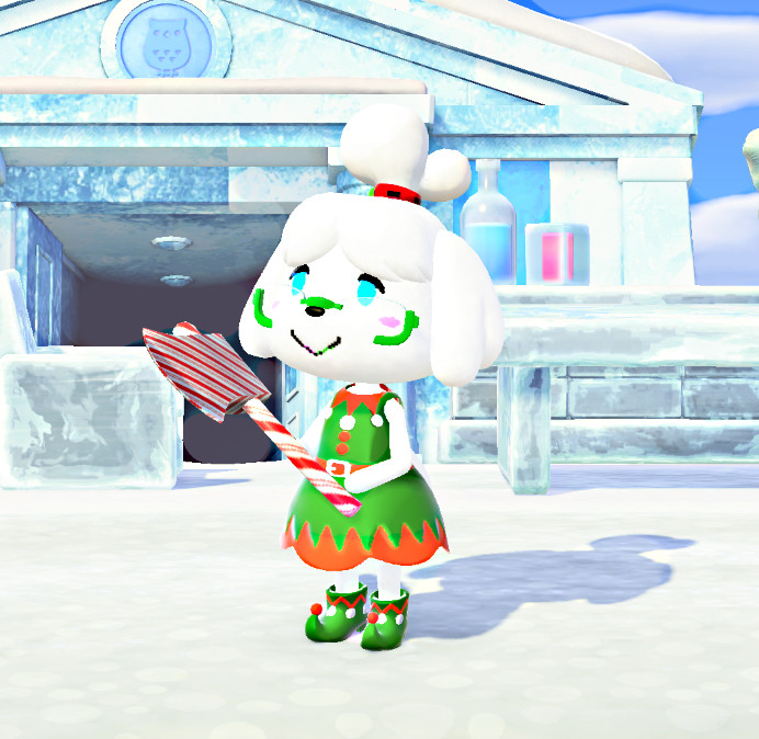 Candy Cane Tool Set Mod for Animal Crossing: New Horizons | ACNH Mods