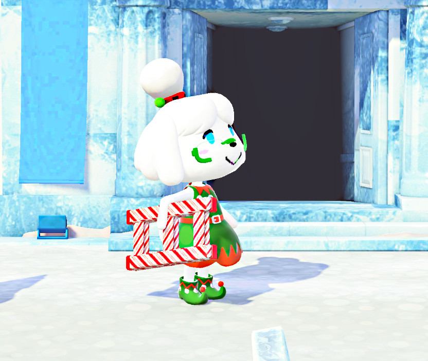 Candy Cane Tool Set Mod for Animal Crossing: New Horizons | ACNH Mods