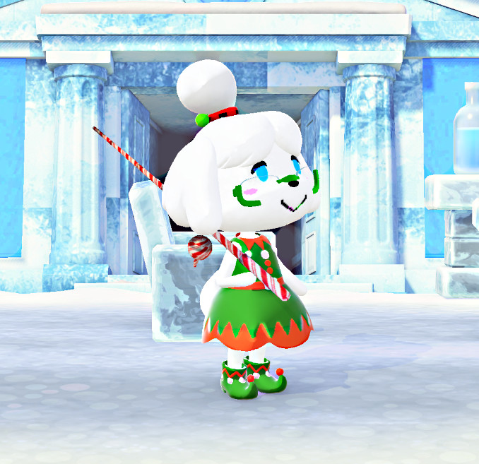 Candy Cane Tool Set [Animal Crossing: New Horizons] [Mods]