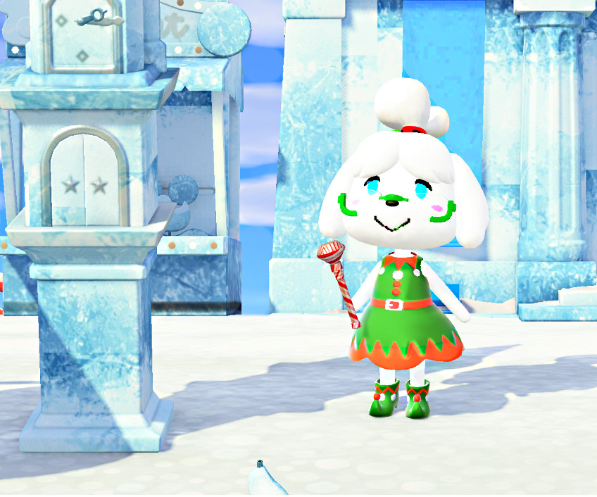 Candy Cane Tool Set Mod for Animal Crossing: New Horizons | ACNH Mods