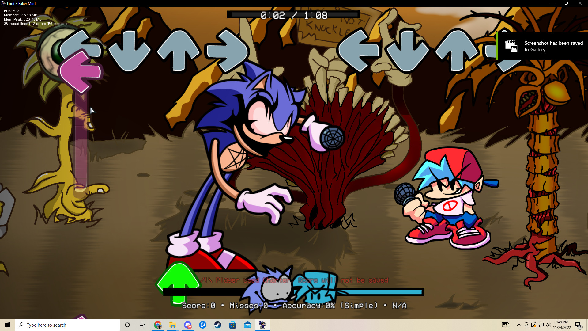 Lord X Faker Fanmade Mod [Friday Night Funkin'] [Mods]