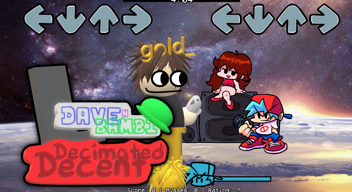 Vs Dave and Bambi: Decimated Decent [Beta] Mod for Friday Night Funkin ...