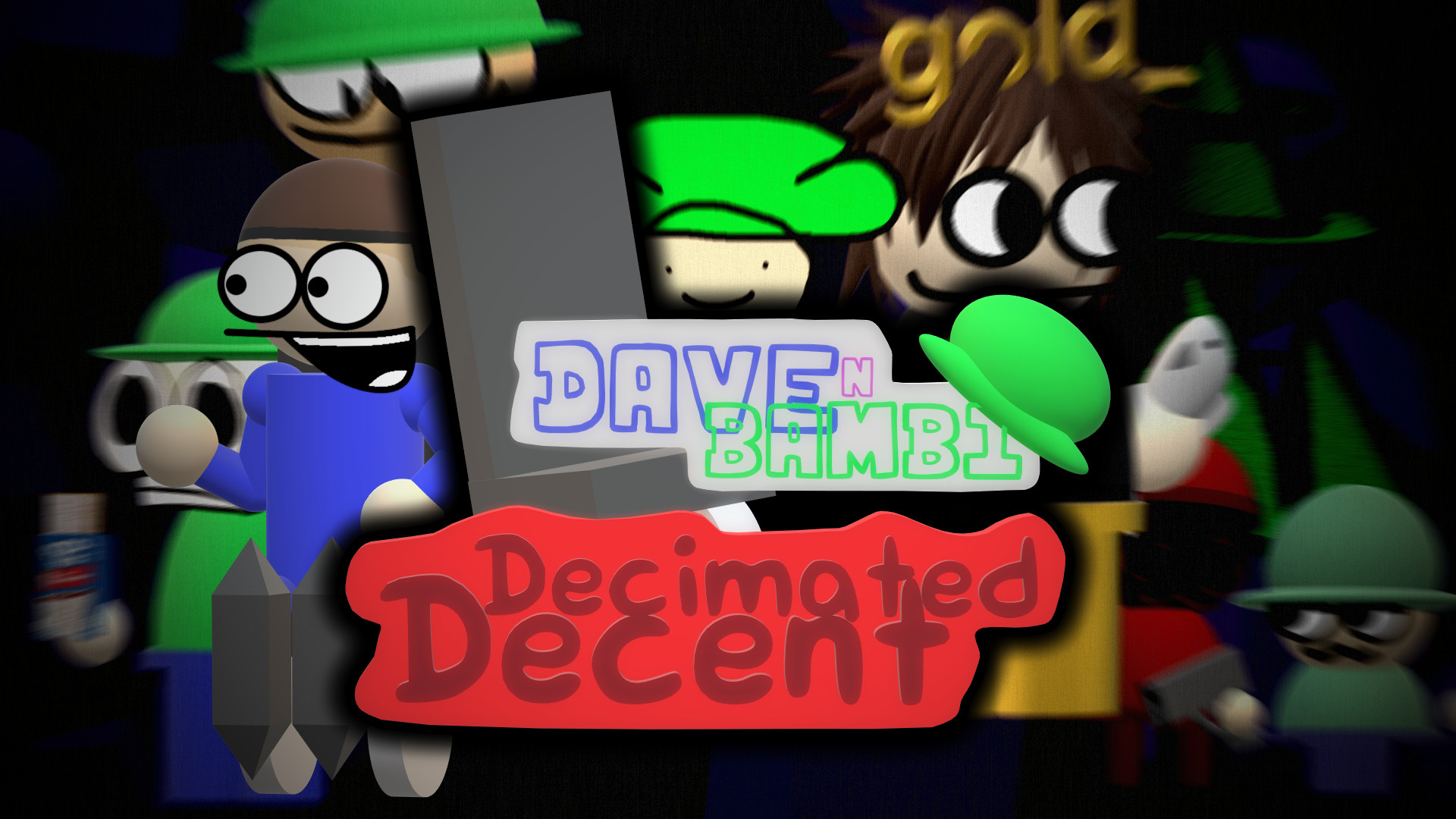 Vs Dave and Bambi: Decimated Decent [Beta] Mod for Friday Night Funkin ...